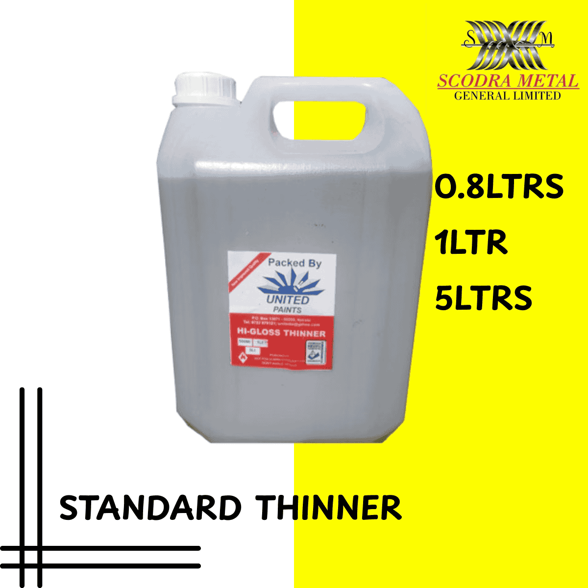 Standard Thinner - Scodra Metal General Ltd | Quality Steel & Hardware ...