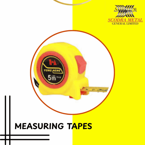 Measuring Tapes (5Mtrs-100Mtrs) - Scodra Metal General Ltd | Quality ...
